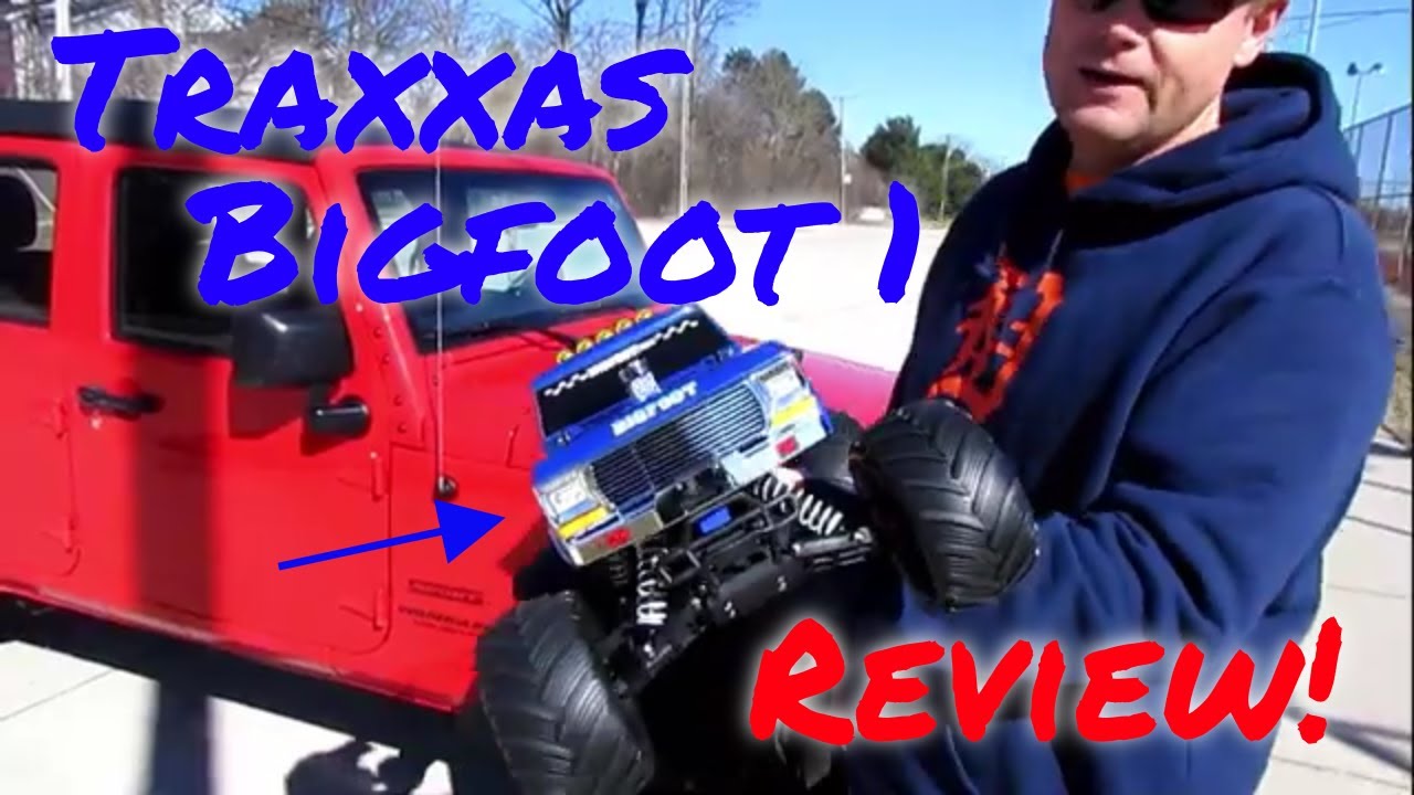 Our Traxxas Bigfoot no.1 360341 Monster Truck Review! - YouTube