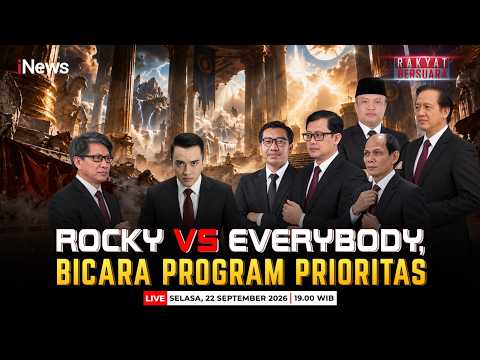 🔴[LIVE] - ROCKY VS EVERYBODY, BICARA PROGRAM PRIORITAS | Rakyat Bersuara (22/09)