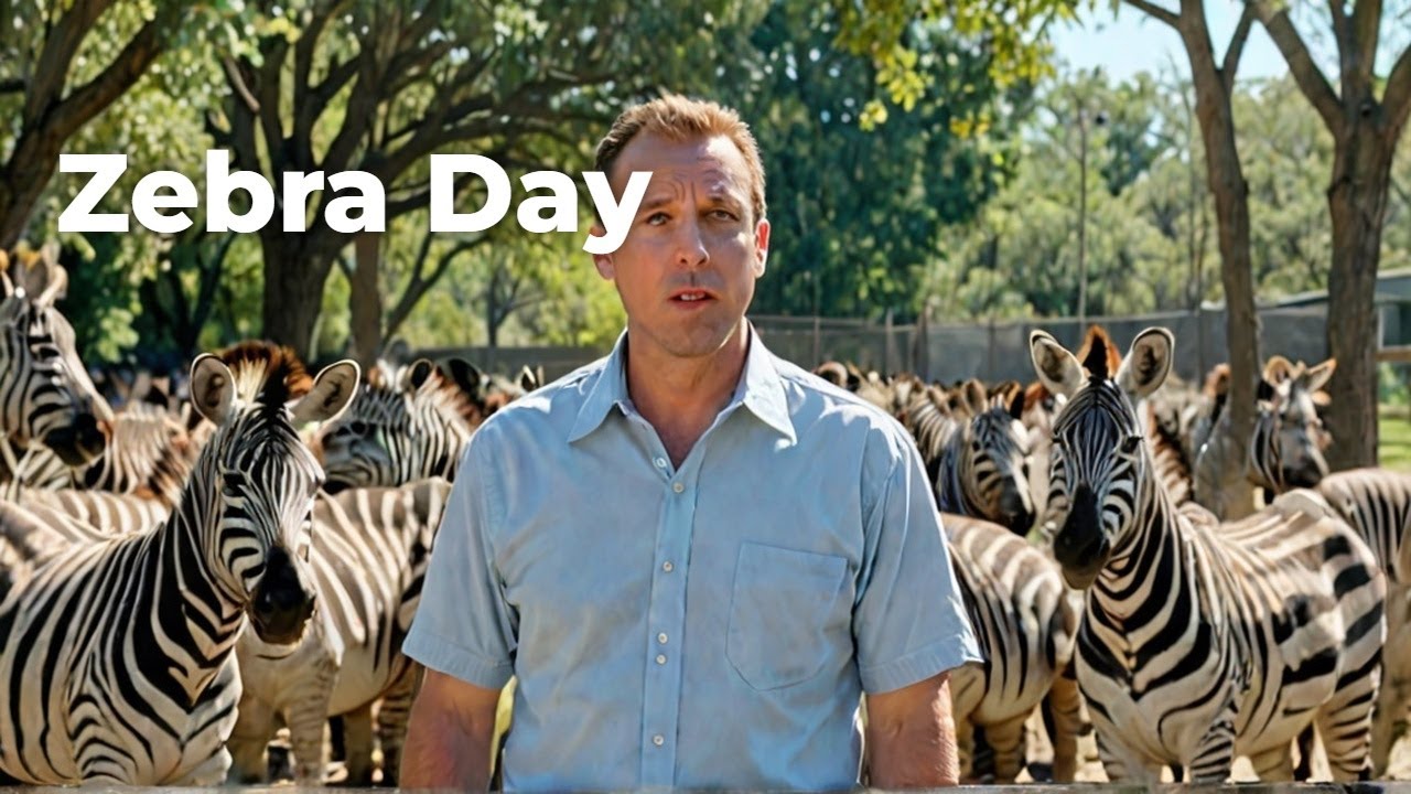Zebras Take Over the World on International Zebra Day! - YouTube
