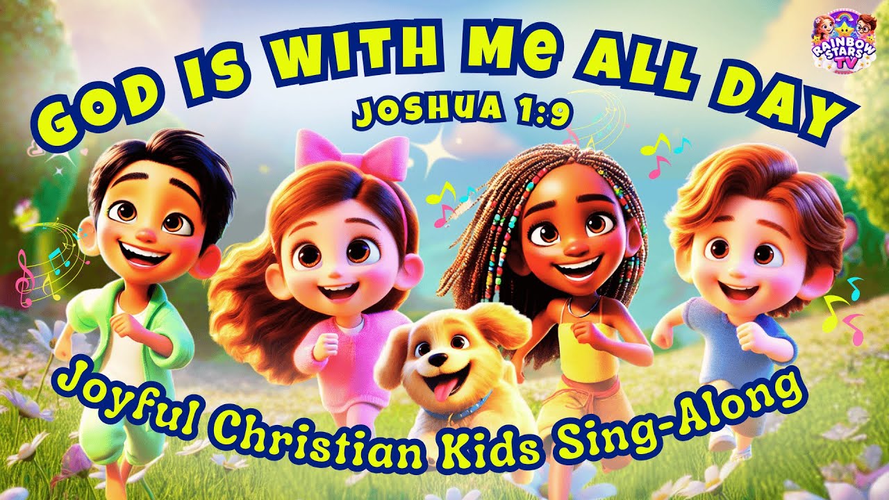 🎶God is With Me – Christian Worship Song for Kids | Bible for Children ...