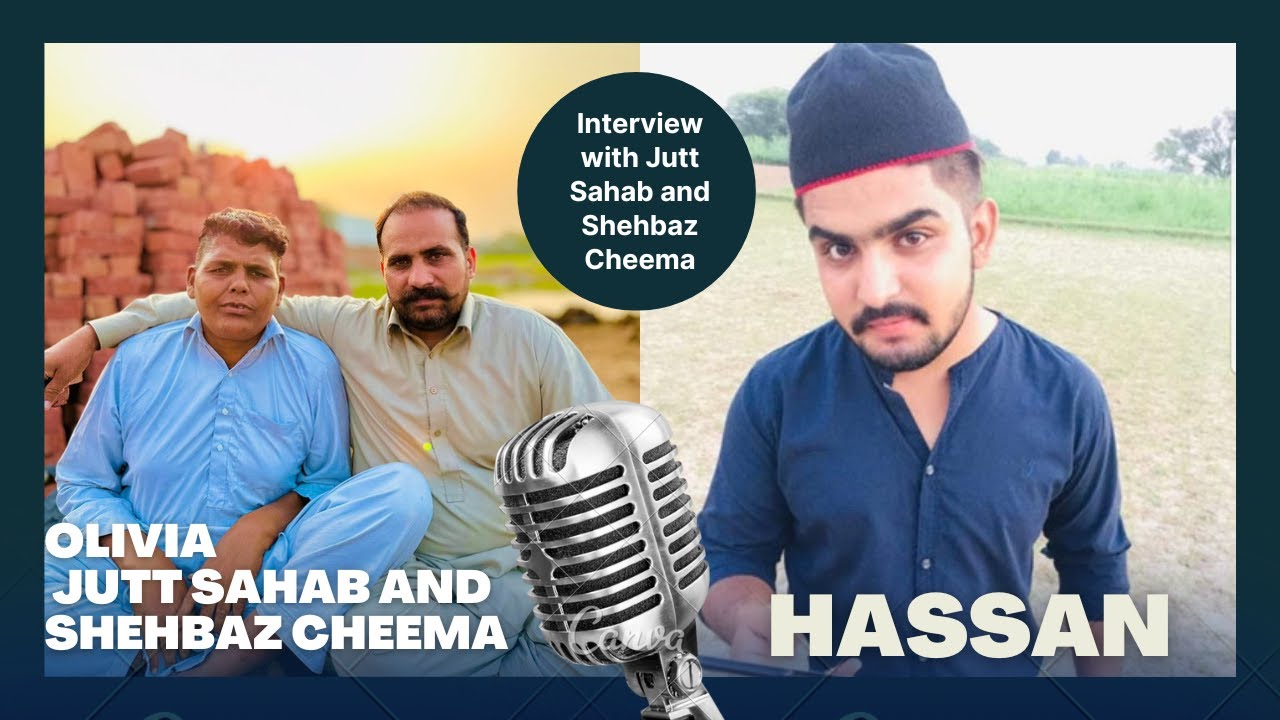 Interview with Jutt Sahab and Shehbaz Cheema / Full Funny Interview ...