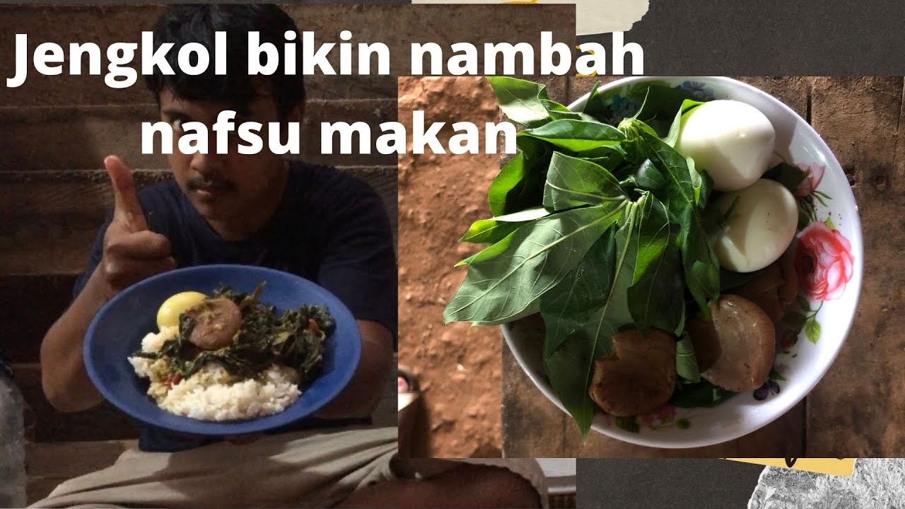 Gulai jengkol campur daun singkong bikin nambah nafsu makan - YouTube