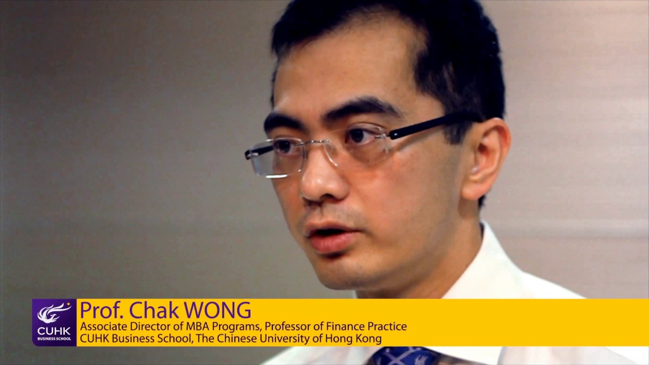 Areas of Excellence: Professor Chak Wong talks about finance study in ...