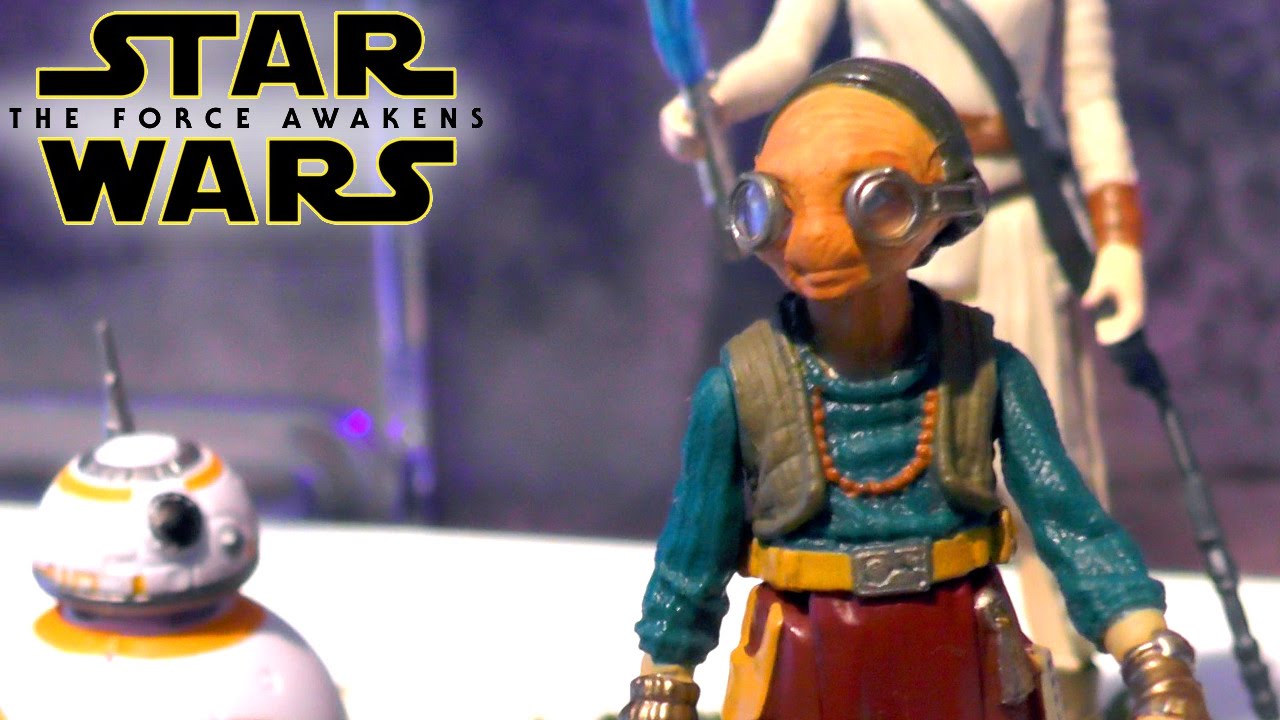 Star Wars The Force Awakens Figures, Nerf Blasters, Light Sabers, Maz ...