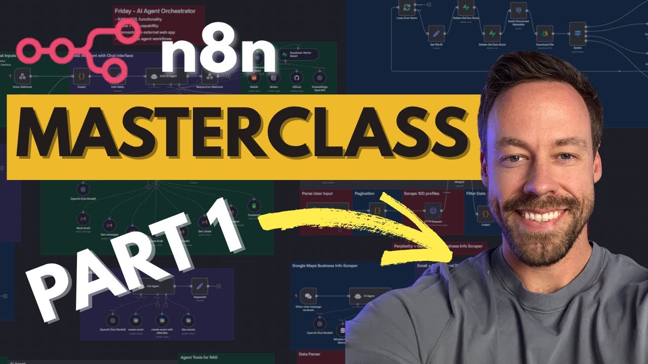 n8n Masterclass: Build and Sell AI Agents (Part 1) - YouTube