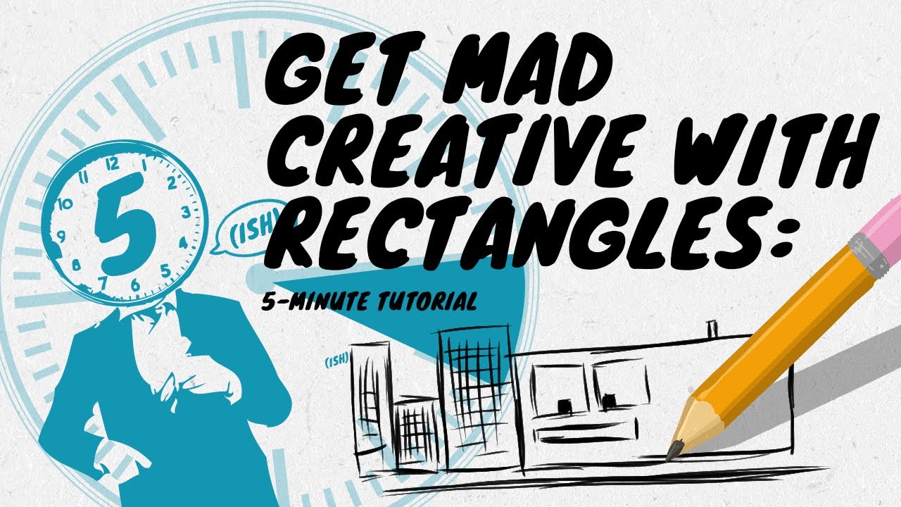 Learn to Draw with Rectangles: A Simple 5-Minute Tutorial - YouTube