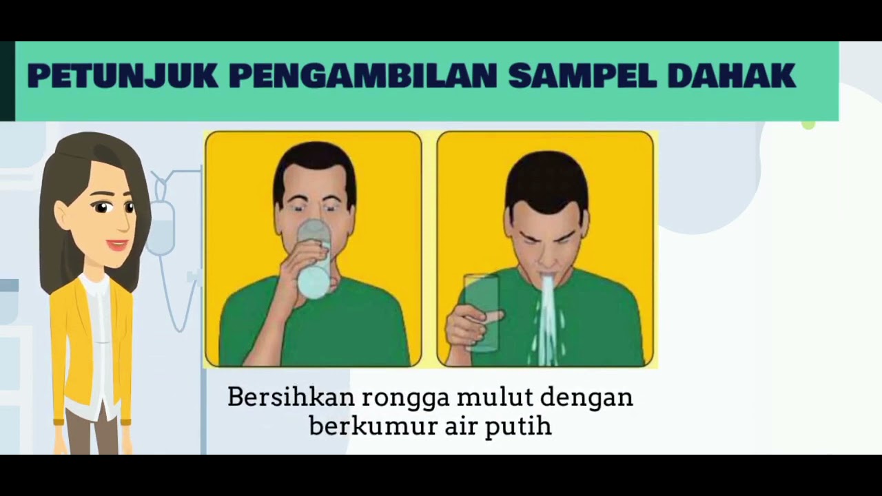 CARA MENAMPUNG DAHAK YANG BAIK DAN BENAR UNTUK SAMPEL DAHAK YANG ...