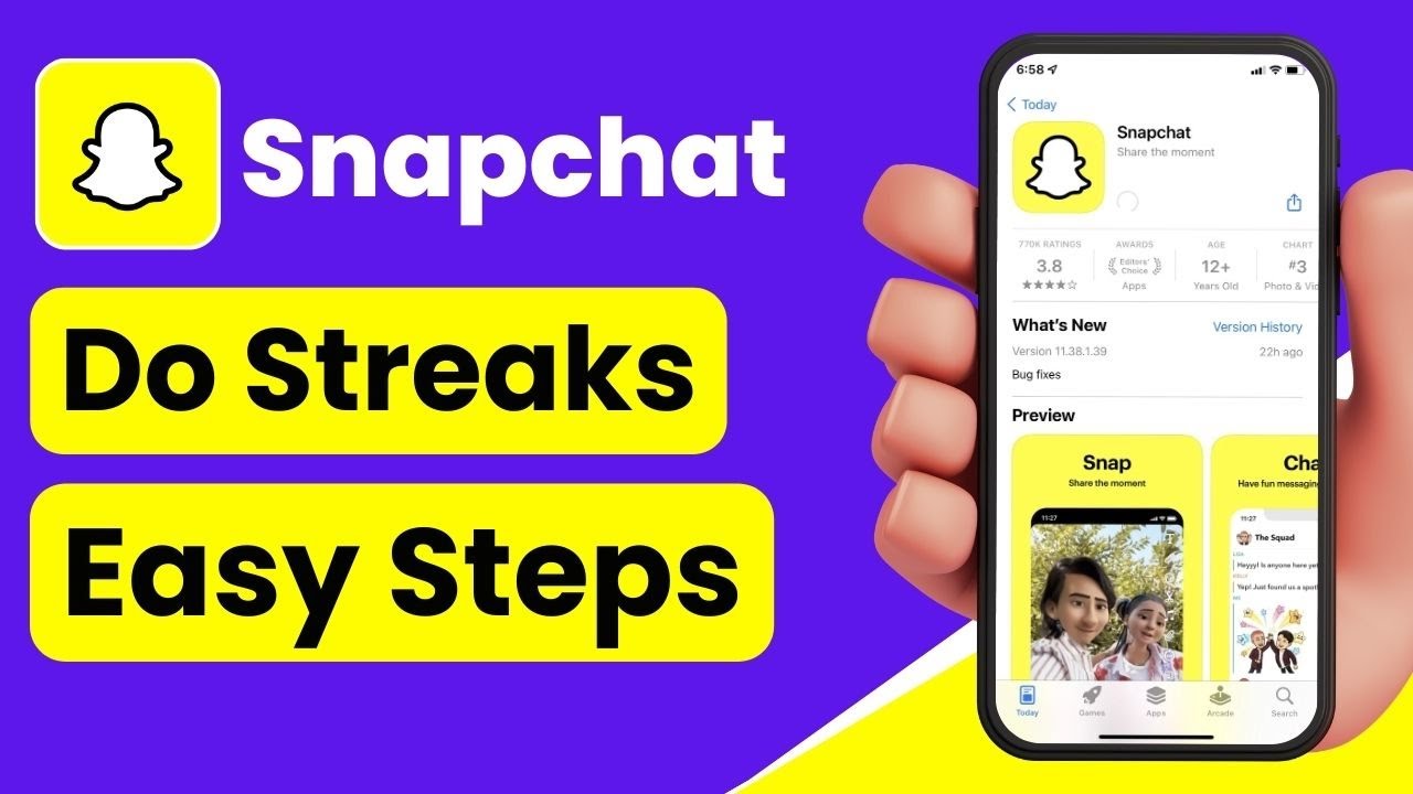 How to Do Streaks on Snapchat - EASY STEPS - YouTube