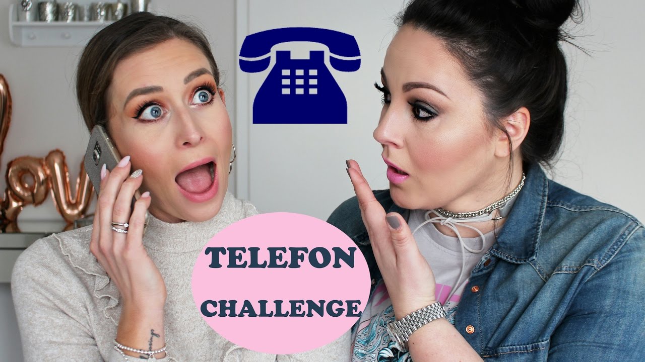 TELEFON CHALLENGE + NEUES INTRO - YouTube