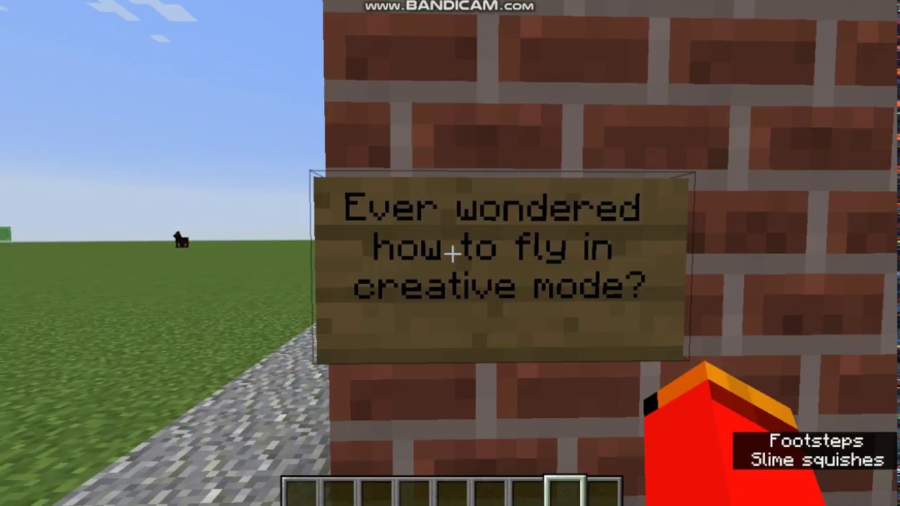 How to fly in creative mode | Minecraft - YouTube