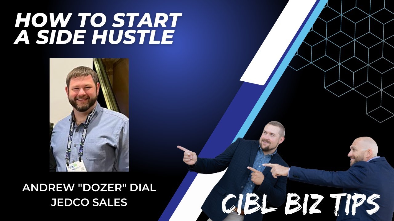 How To Start A Side Hustle | Andrew "Dozer" Dial, Jedco Sales - YouTube