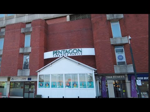 PENTAGON SHOPPING CENTRE CHATHAM KENT **FULL TOUR** Incl. Walk From ...