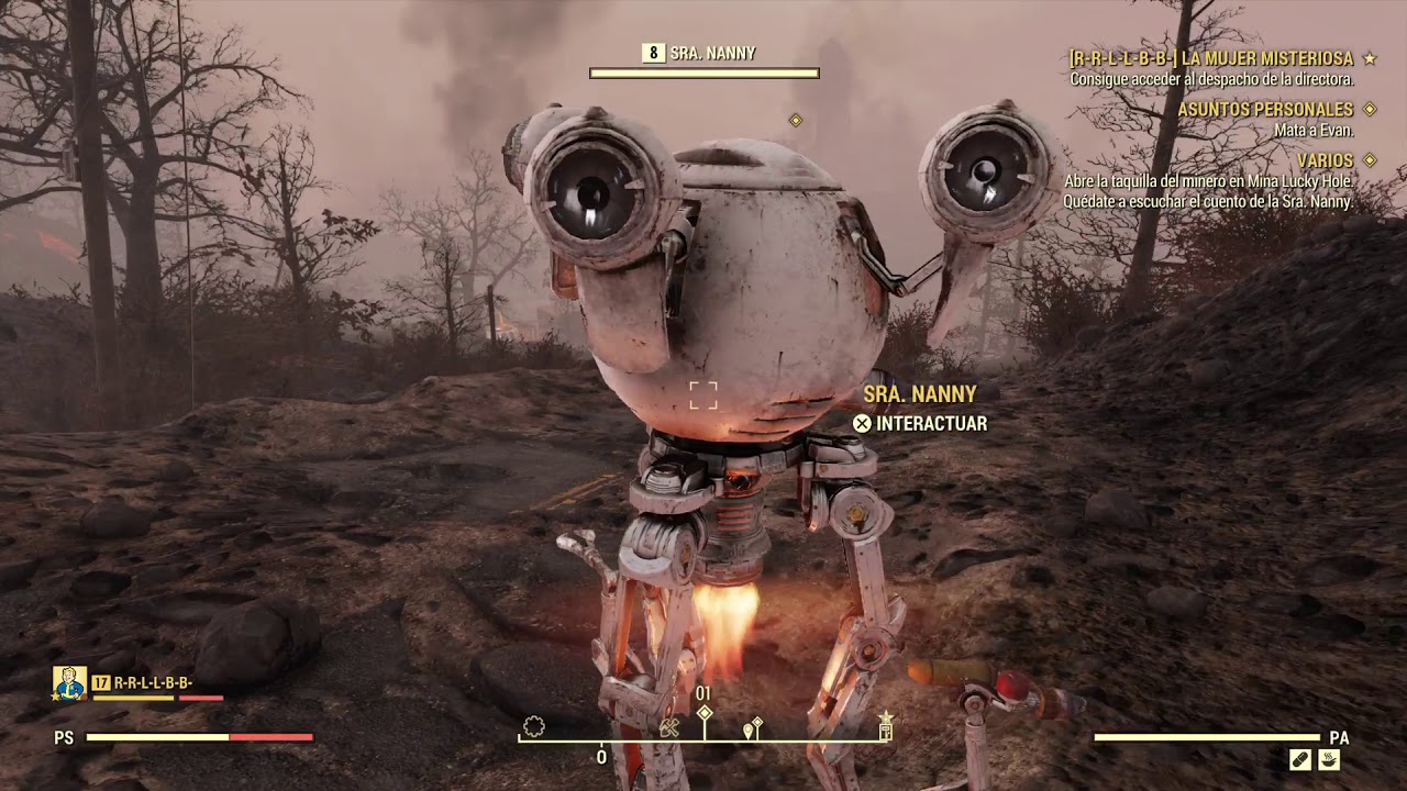 EL CUENTO DE LA SRA NANNY - Fallout 76 - YouTube