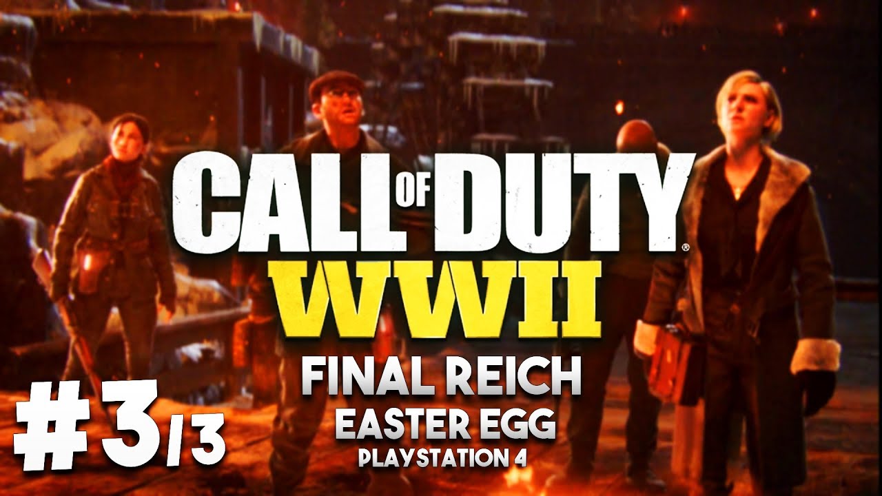 Call of Duty World War 2 Zombies The Final Reich Easter Egg 3/3 The ...