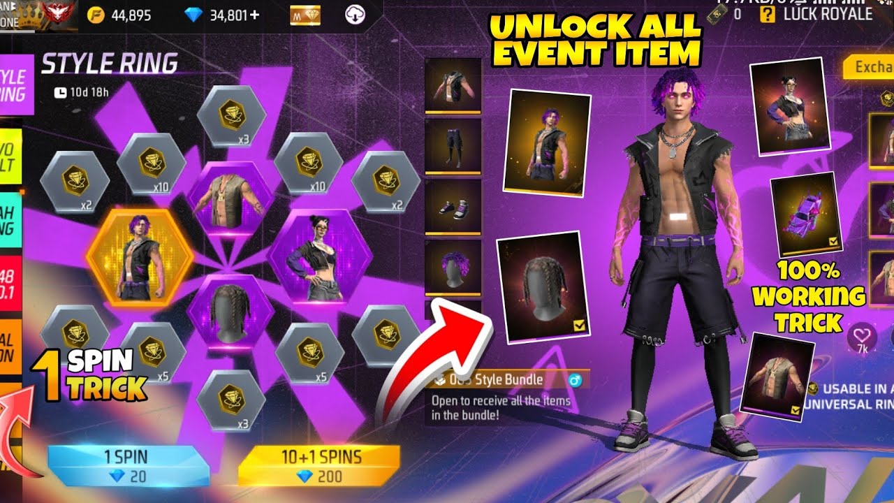 New Ring Event Free Fire | New Ring Event FF | Free Fire New Event | FF ...