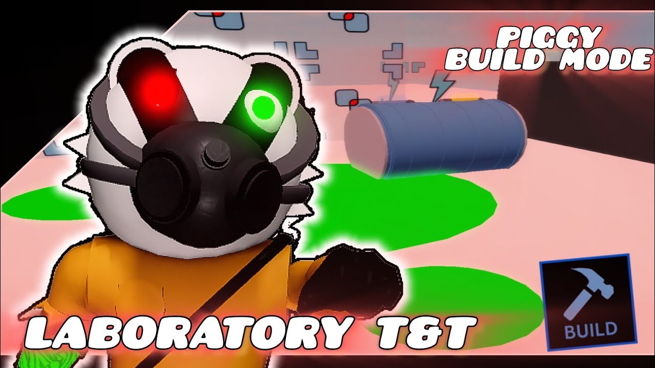 Piggy Build Mode T&T: Laboratory Decorations and events - YouTube