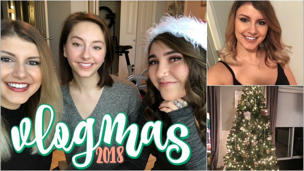 Christmas Party Vlogmas 20 21 22 2018 Youtube