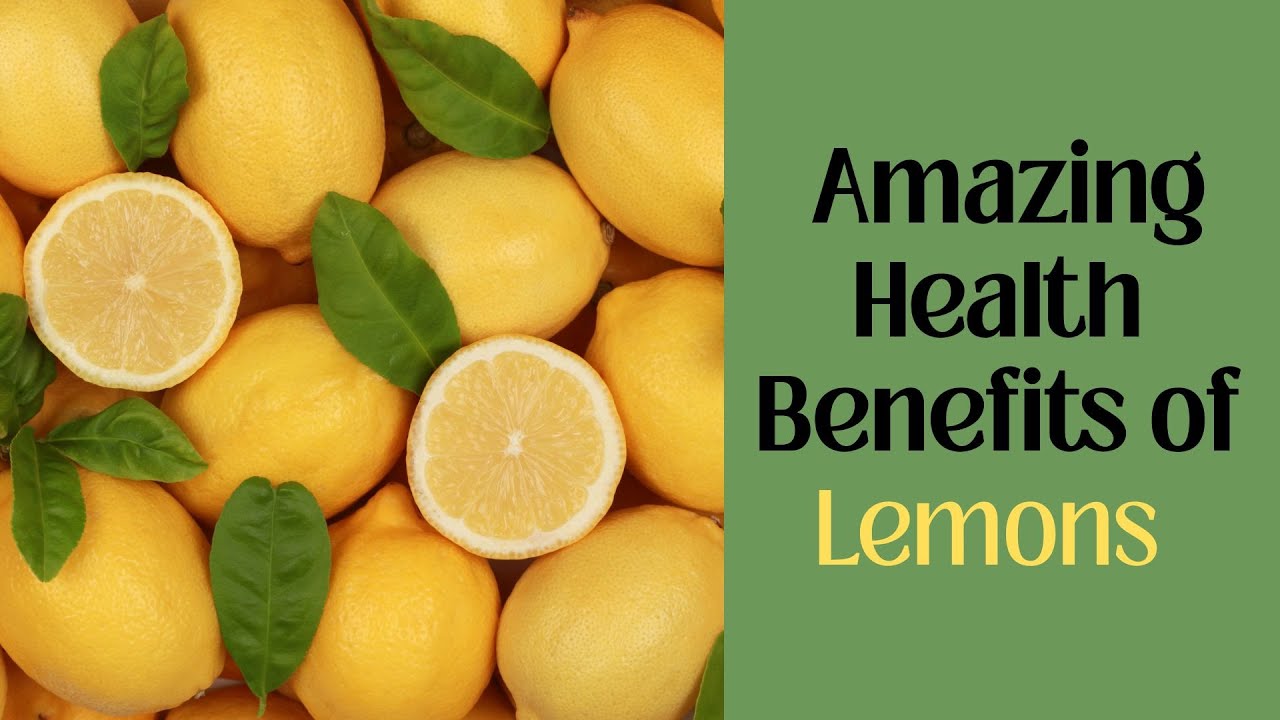 8 Surprising Health Benefits of Lemons - YouTube