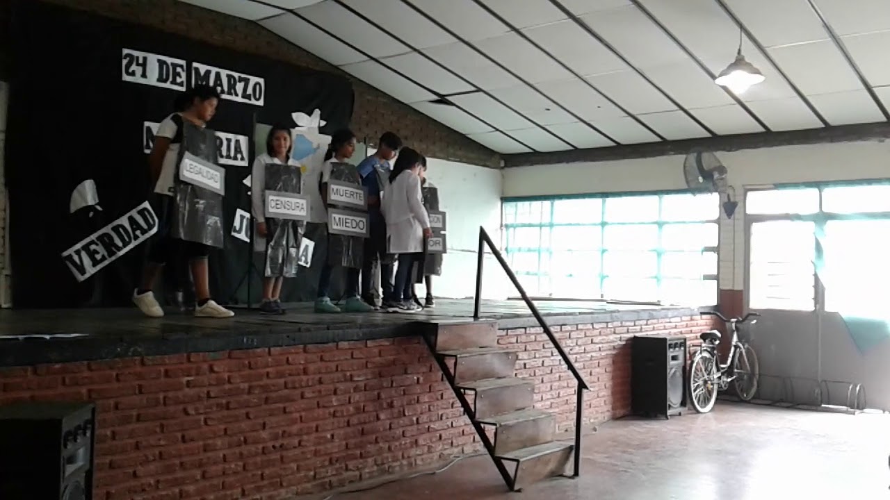 Acto dia de la memoria escuela Rodolfo Rivarola 816 - YouTube