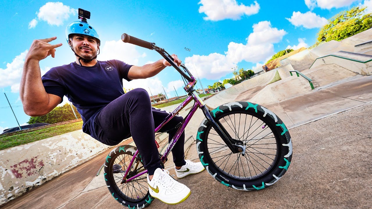VOLTEI A ANDAR DE BMX DEPOIS DE MUITO TEMPO - YouTube