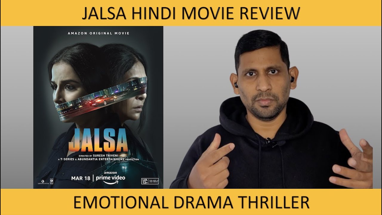 Jalsa Hindi Movie Review in Tamil | Moin Talks | Vidya Balan | Shefali ...