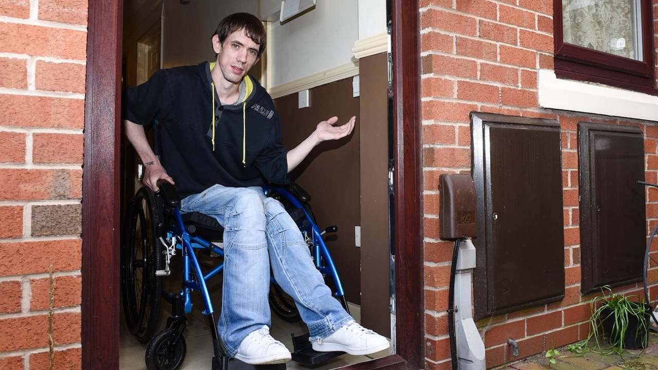 Disabled Man Trapped In Home - YouTube