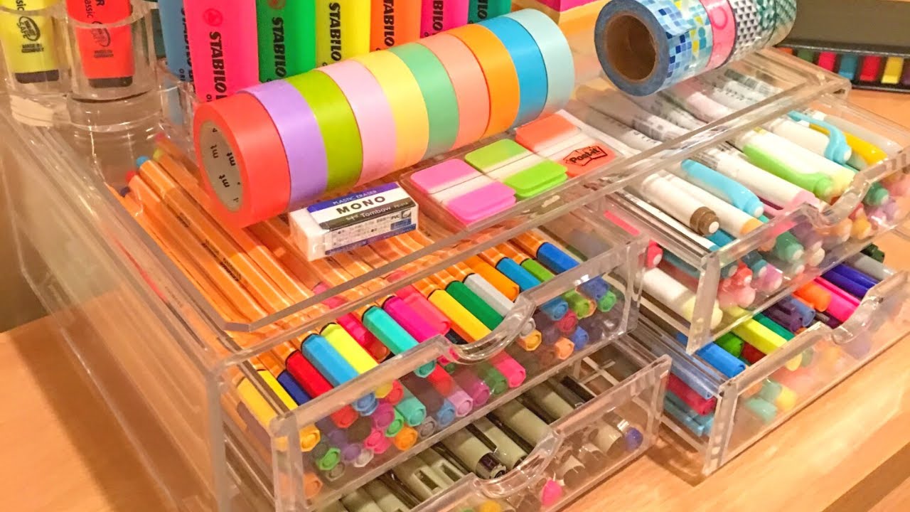 Get Organized With Me Desk Stationery Organization School Notion Get Organized With Me Desk Stationery Organization School Notion