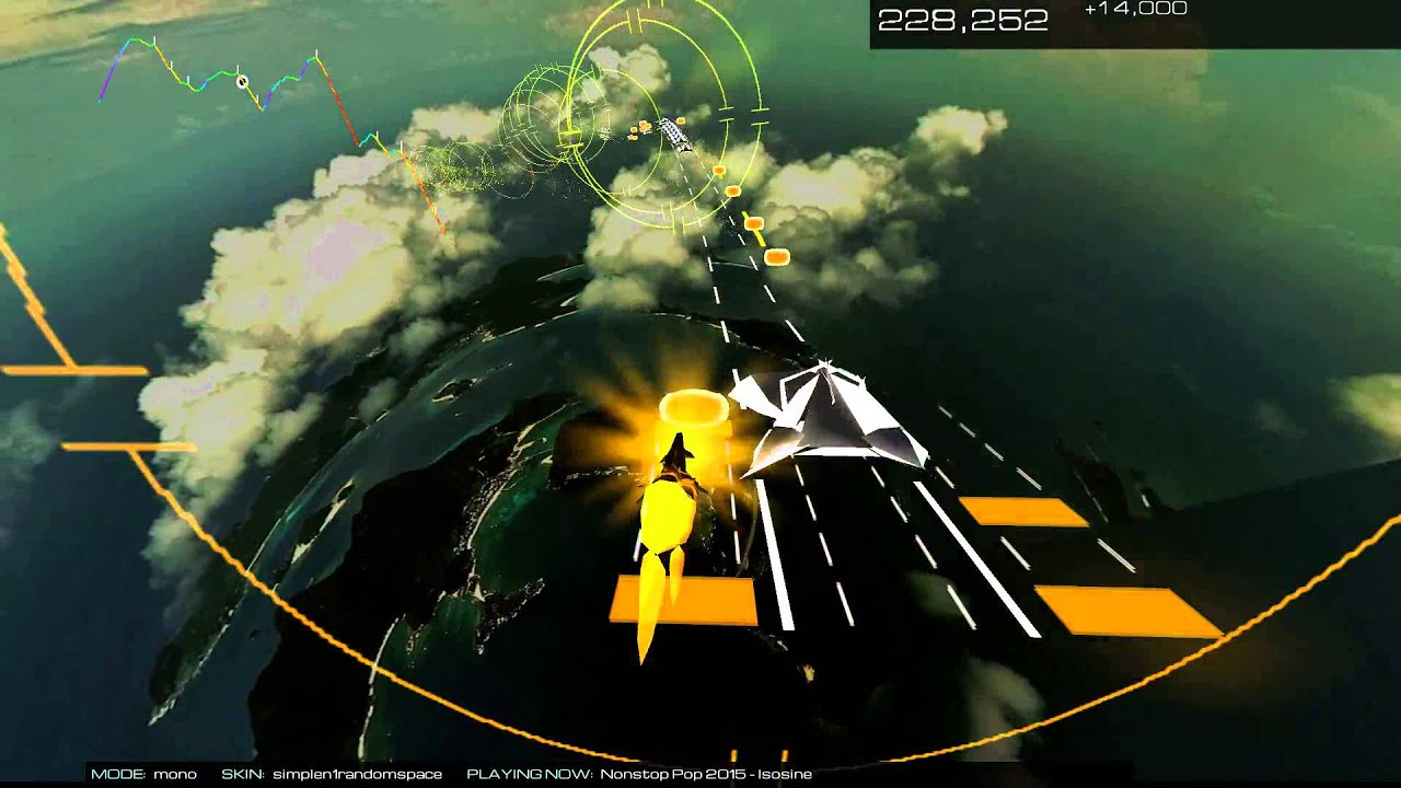 Isosine - Nonstop Pop 2015 | Audiosurf - YouTube