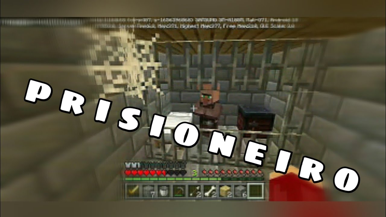 MINECRAFT #12:NOSSO PRISIONEIRO!! - YouTube
