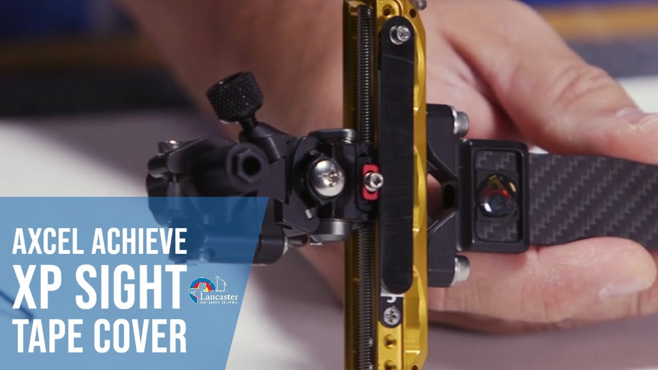 Axcel Achieve XP Sight Tape Cover | LancasterArchery.com - YouTube
