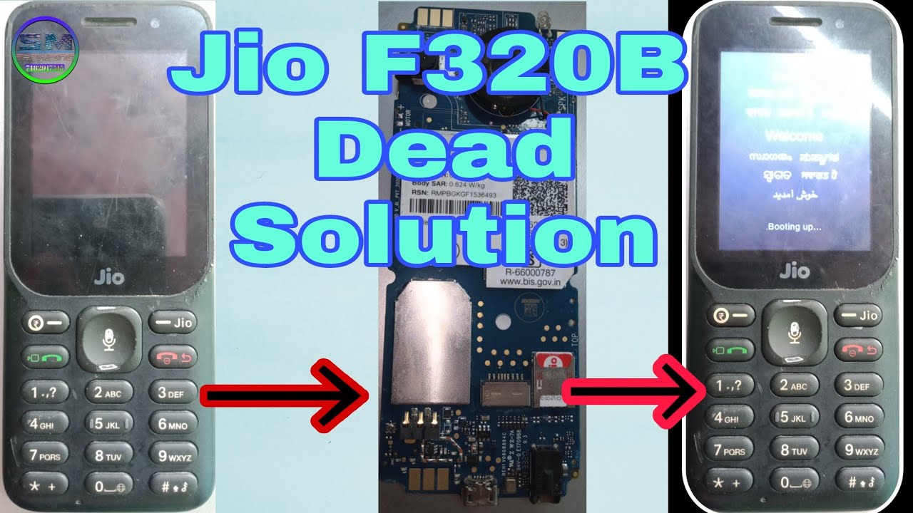Jio f320b Dead Solution // Jio f320b shot phone Recover Kaise kare//jio ...