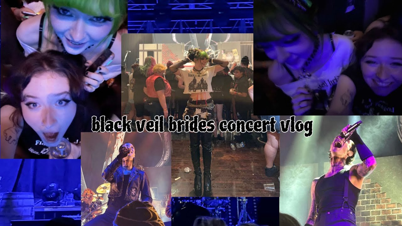 black veil brides concert vlog | bleeders tour - YouTube