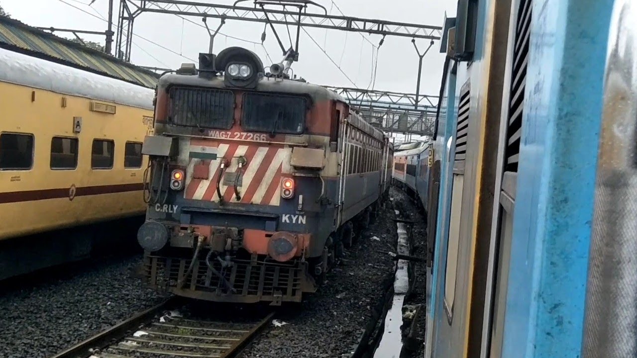12126 Pragati express train journey via Panvel | Pune to Dadar Central ...