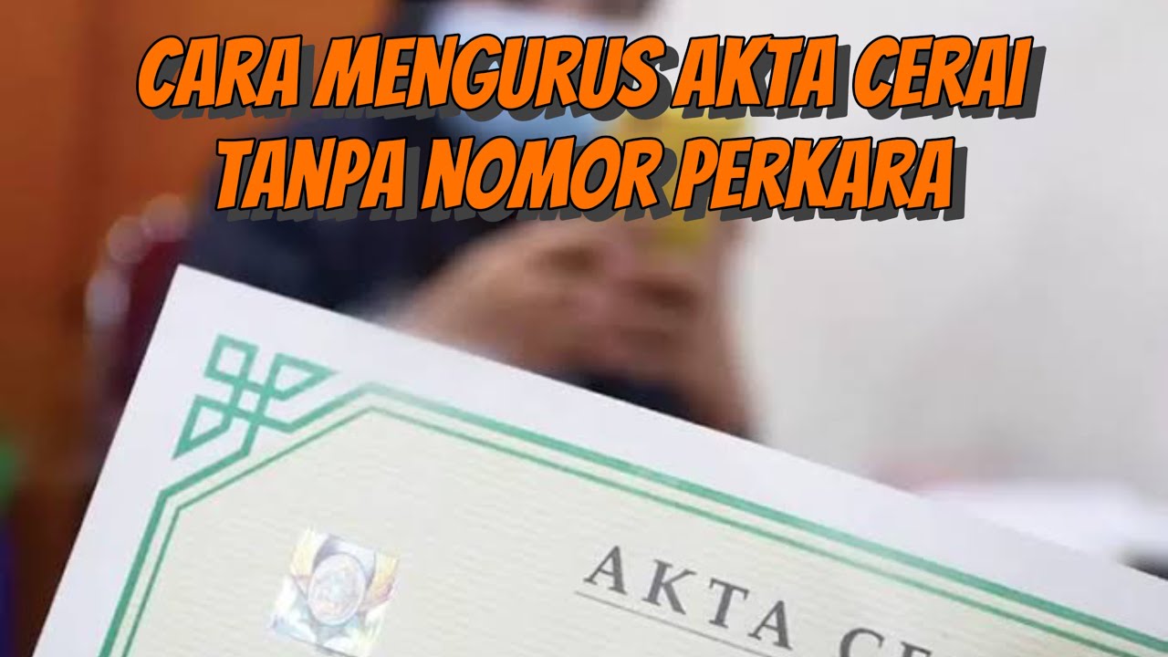 Gak tau nomor perkara dan di gugat dimana? - YouTube