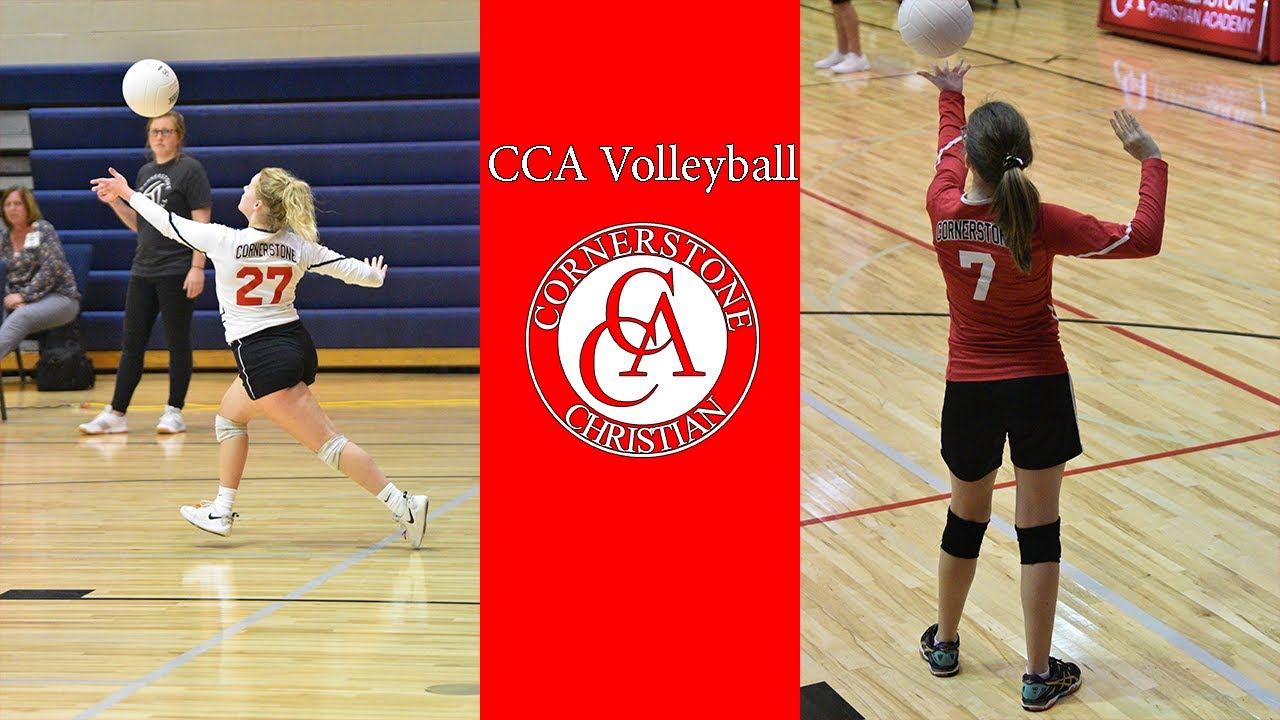 CCA Girls Volleyball vs. Andrews Osborne - YouTube