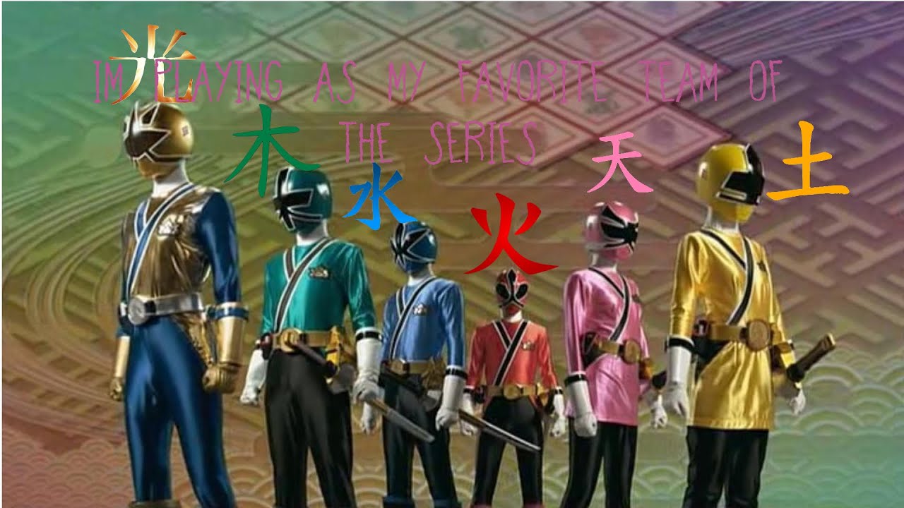 Lets play power rangers all stars part 4 } RANGERS TOGETHER SAMURAI ...