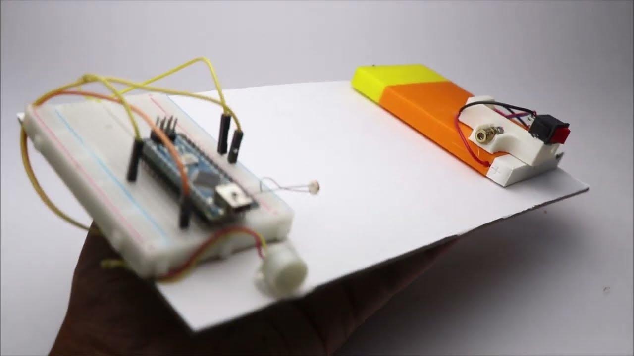 Arduino Laser Security Alarm Project - YouTube