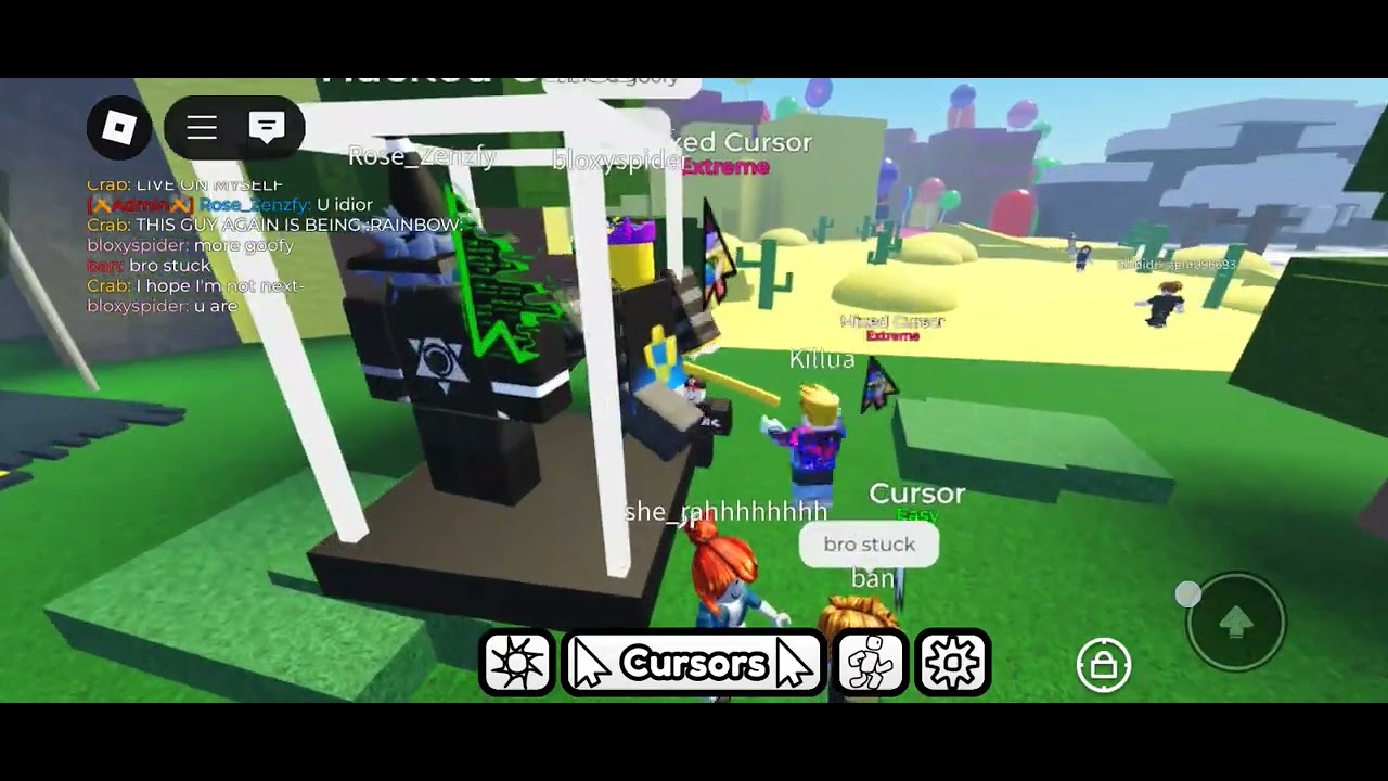 Admin Tolling in Find the Cursors! Admin: Rose_Zenzfy - YouTube