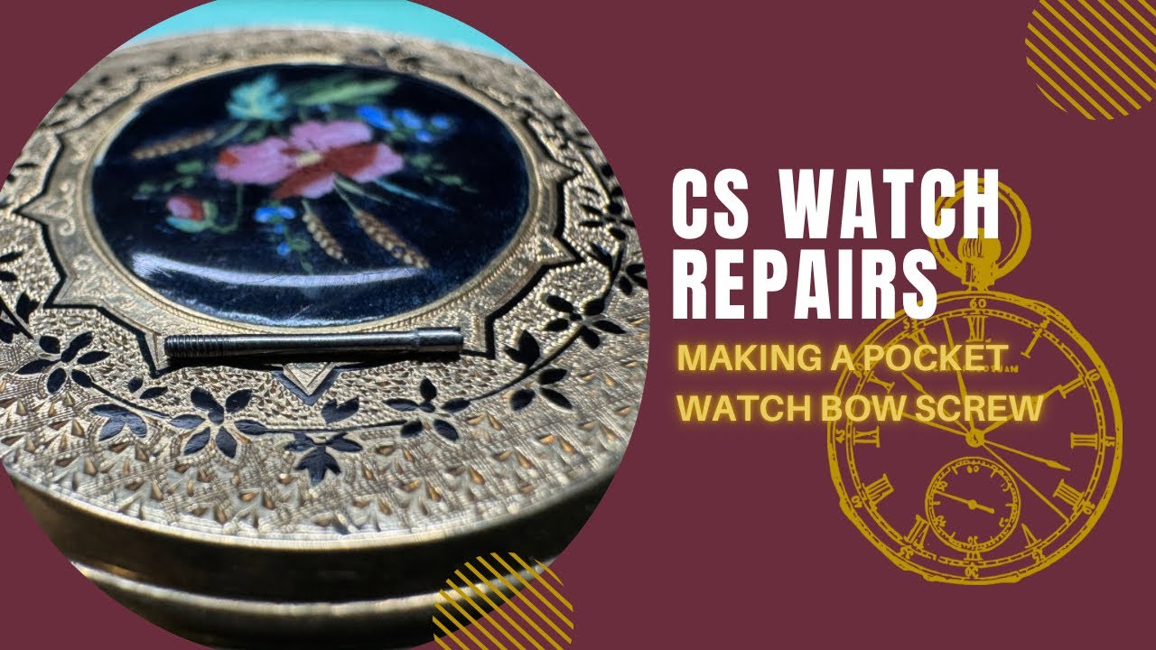 Pocket Watch Bow Screw - YouTube