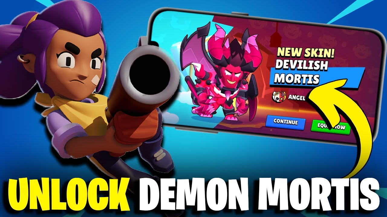 How To Unlock Demon Mortis In Brawl Stars - YouTube