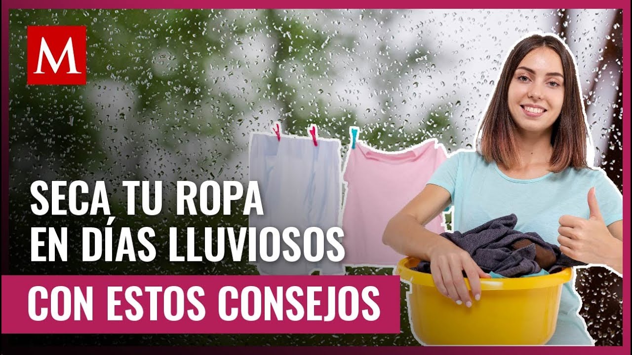 ¿La lluvia no permite que tu ropa seque? Estos trucos te servirán para ...