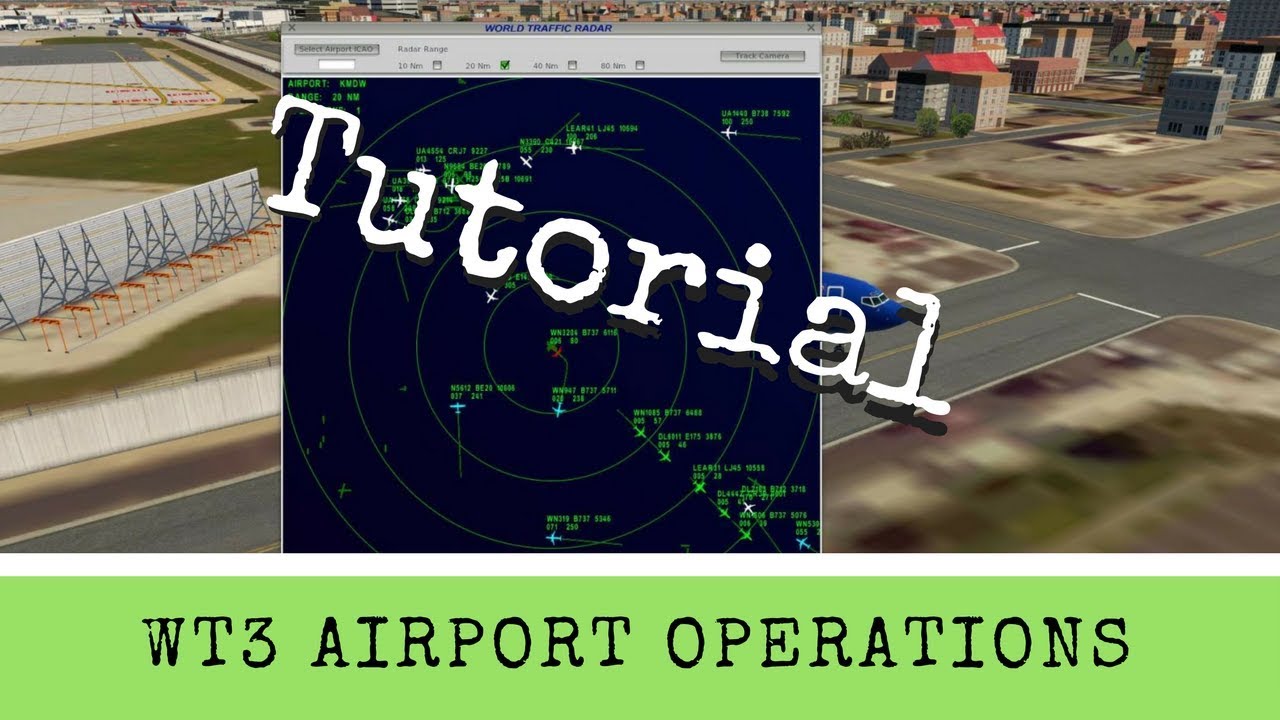X-Plane 11 - Tutorial: Making WT3 Airport Operations Files - YouTube