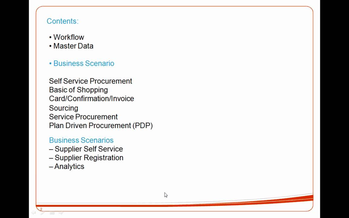 SAP SRM 7.0 Demo - YouTube