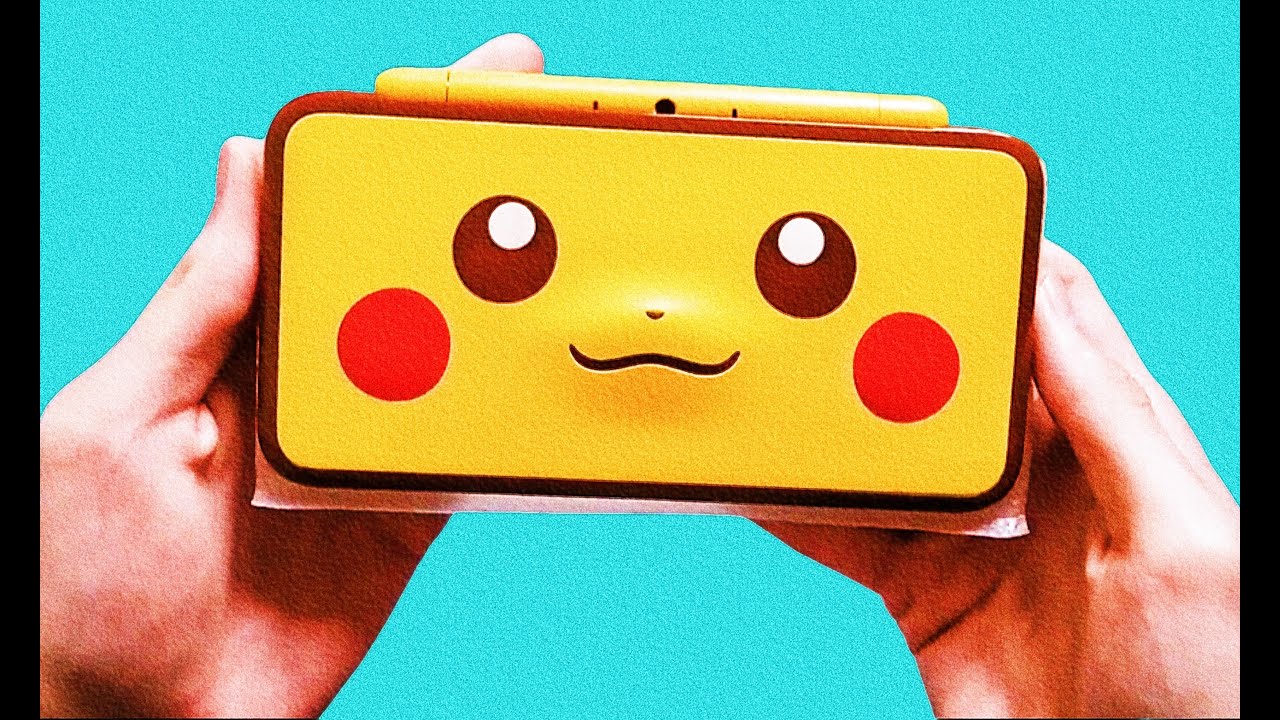 UNBOXING - NEW NINTENDO 2DS XL PIKACHU EDITION - YouTube