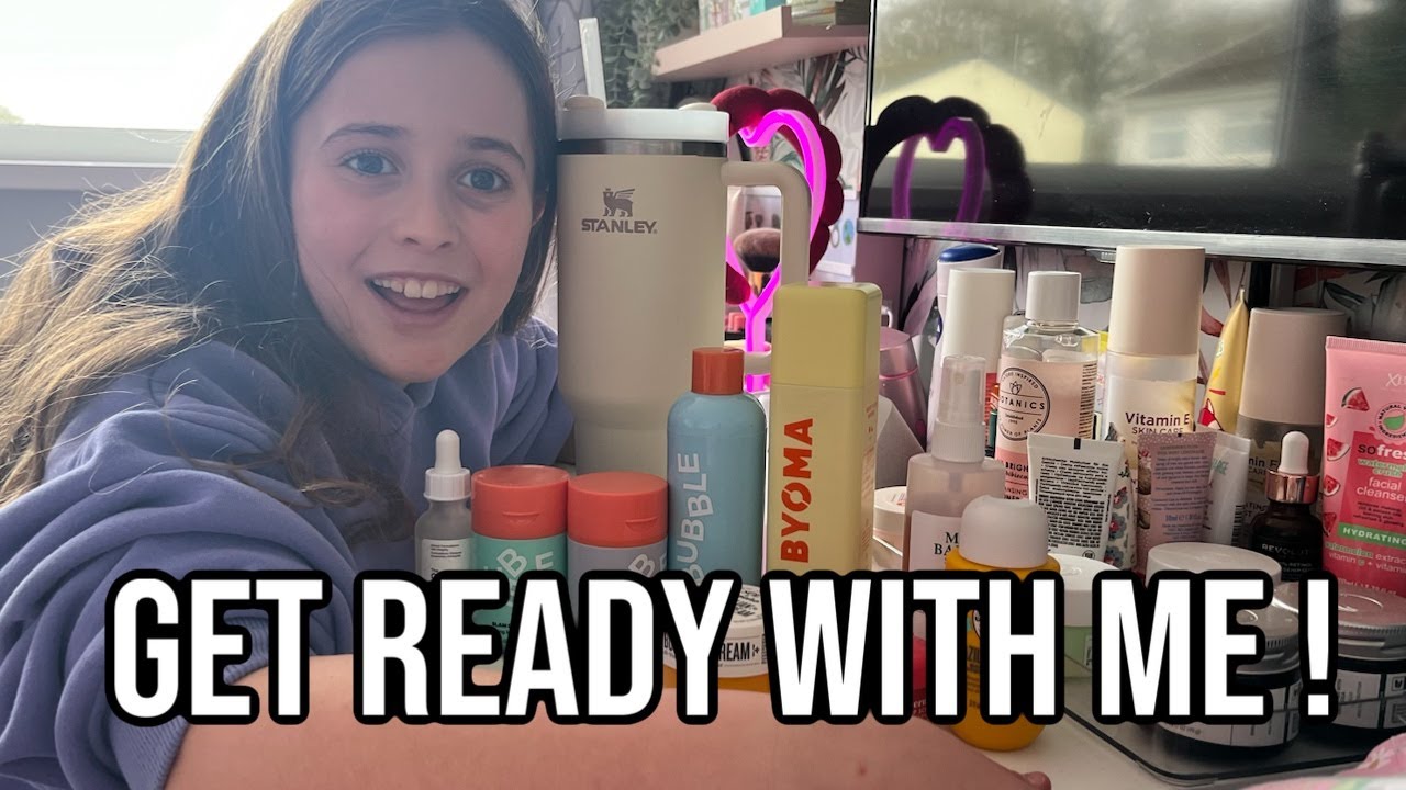 First ever video!! get ready with me! - YouTube