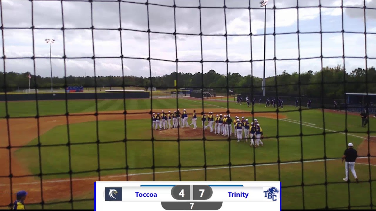 Baseball: TBC Eagles vs. Toccoa Falls, G1, March 29 - YouTube
