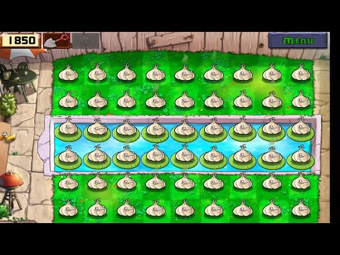 mini GAMES Last Stand with Garlic || Plants vs Zombies #pvz #pvz2