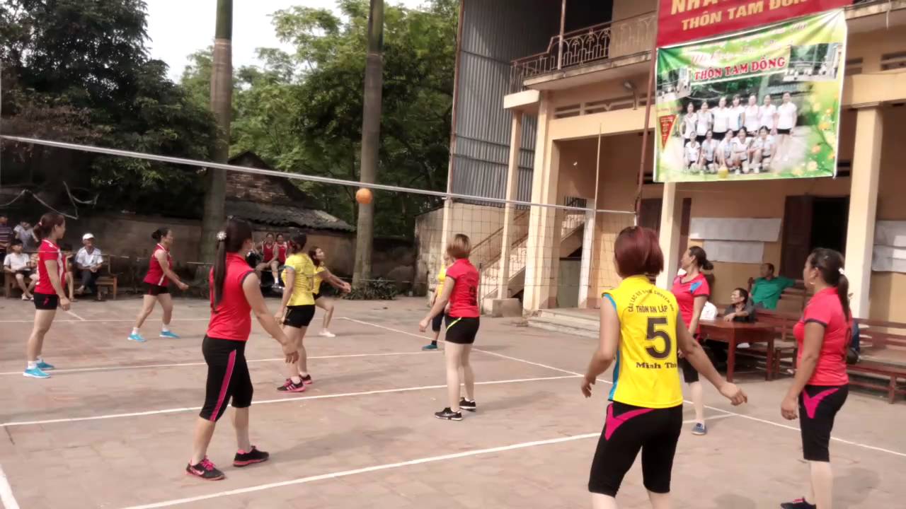 Giai bong chuyen hoi thon Tam Ding lam 3(1) - YouTube