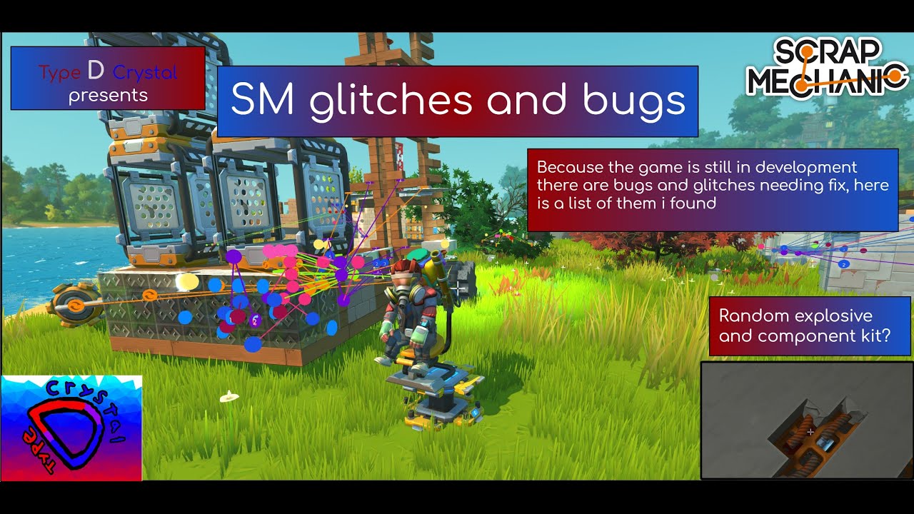 Scrap mechanic, list of bugs, glitches and suggestions |scrap mechanic ...