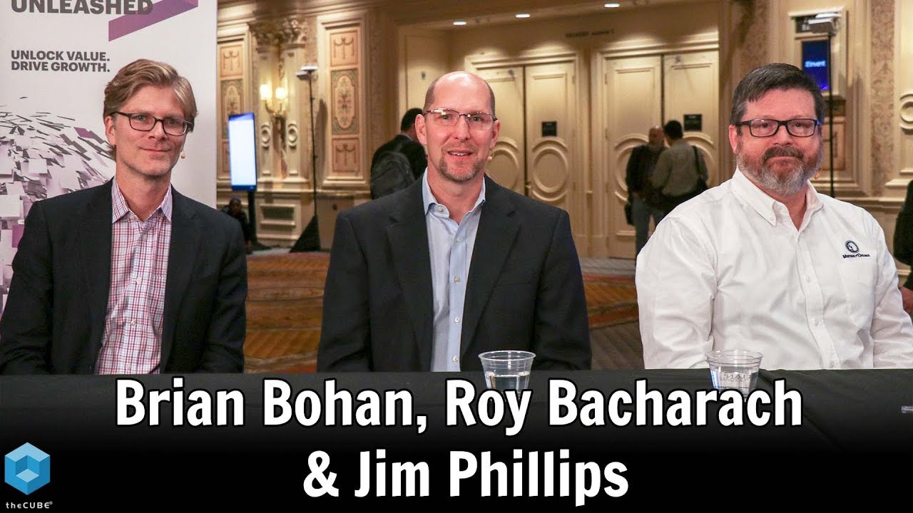 Brian Bohan, Roy Bacharach, & Jim Phillips | AWS Executive Summit 2018 ...
